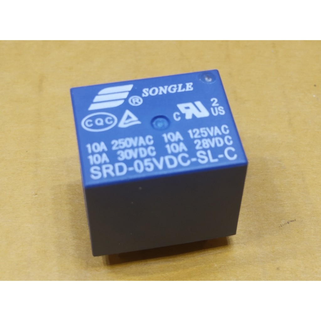 Jual Relay PCB Songle 5V 10A 5 pin | Shopee Indonesia