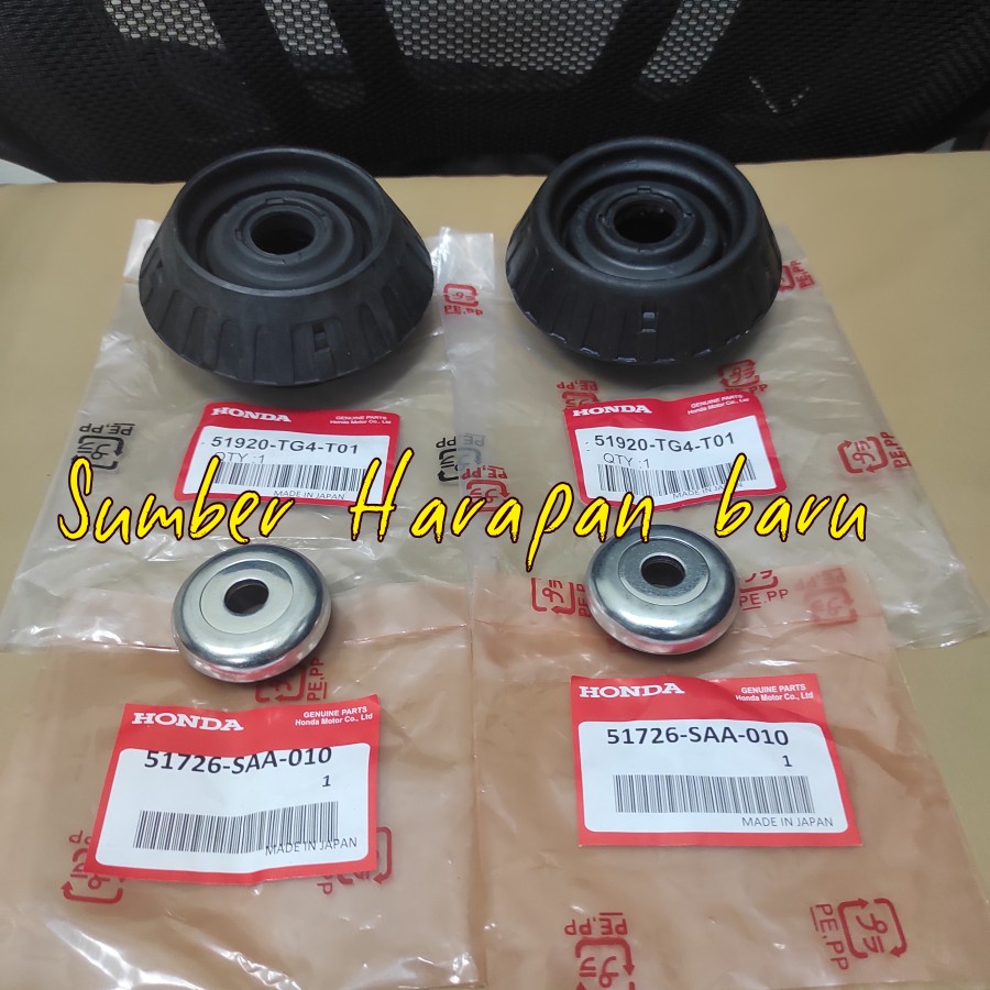 Jual Karet Support Shock Set dan Bearing Support Jazz City Freed Brio ...