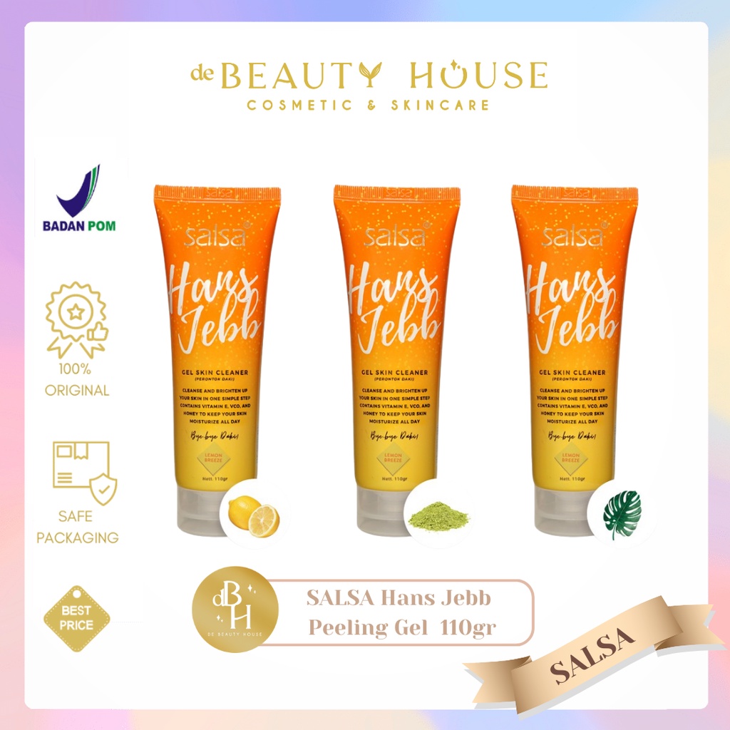 Jual SALSA Hans Jebb Peeling Gel - Perontok Daki dan Ketiak Hitam ...