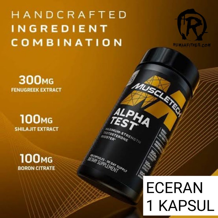 Jual ORIGINAL MT ALPHA TEST TESTO BOOSTER 1 KAPSUL | Shopee Indonesia