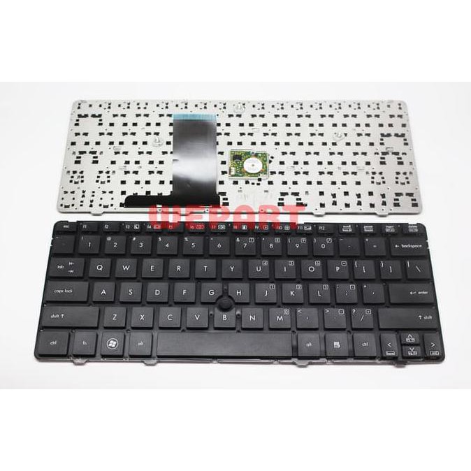 Jual Keyboard HP EliteBook 2570P, 2570, 2560, 2560P, Hitam | Shopee ...