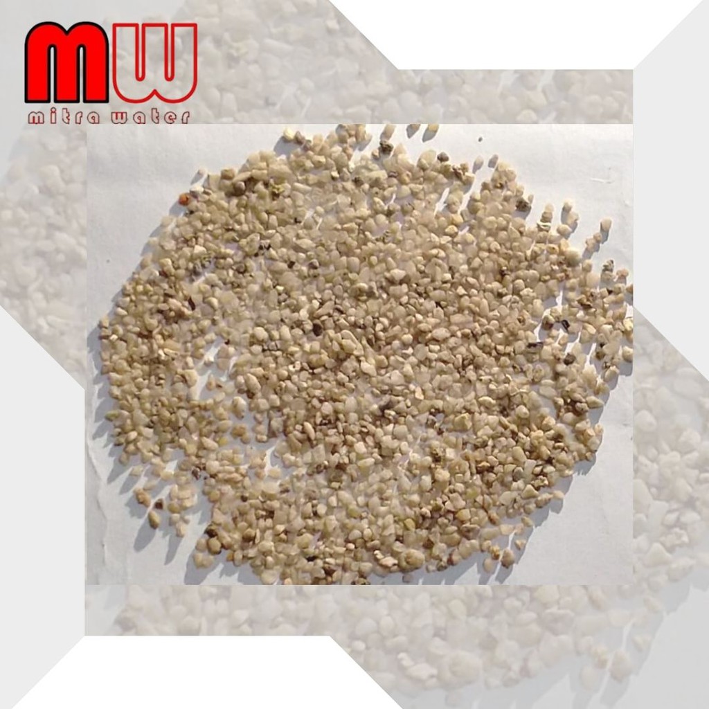 Jual Pasir Silika 5kg / Pasir Kuarsa Ukuran 14-20 Mesh kemasan 5 kg ...