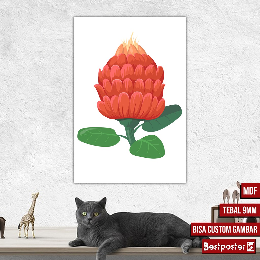 Jual Walldecor - Hiasan Dinding - Poster Dinding FLOWER/TROPICAL HOME ...