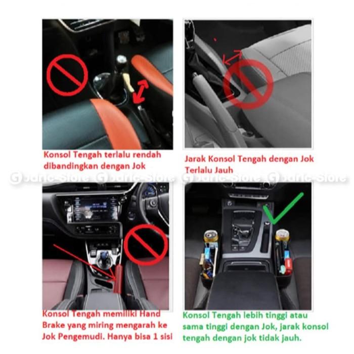 Jual Car Seat | Front Seat Leather Car Organizer Rak Mobil (Sisi Driver ...