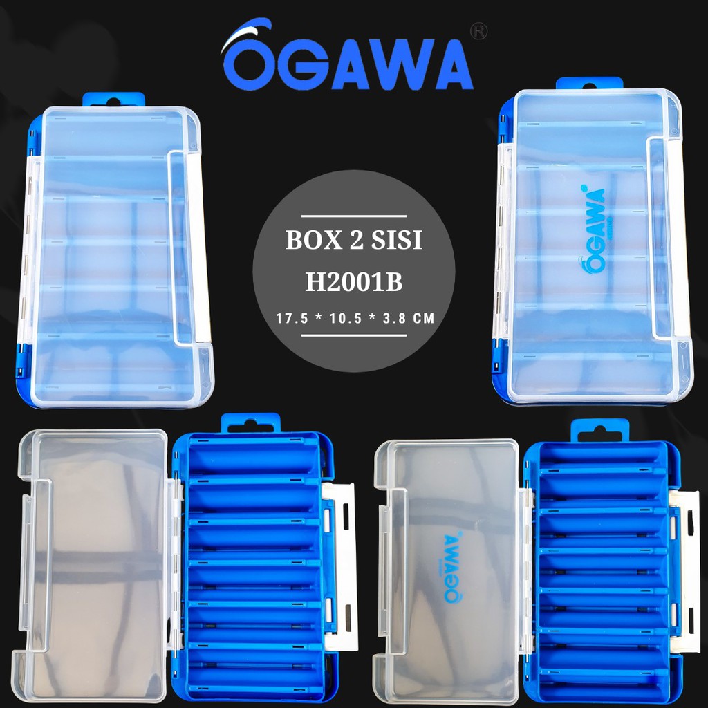 Jual Box Ogawa H2001B H0306B Lure Metal Jig Umpan Pancing Dua Sisi Murah | Shopee Indonesia