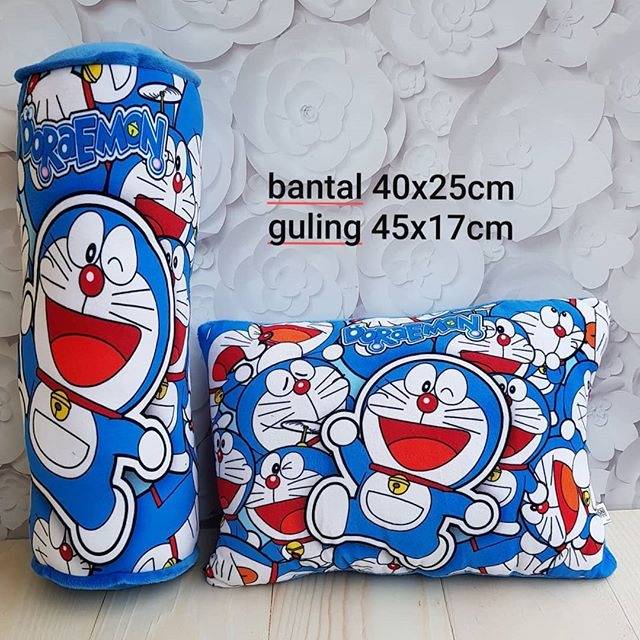 Jual BANTAL GULING ANAK PRINT DORAEMON | Shopee Indonesia