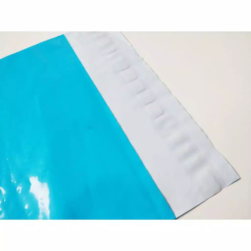 Jual Polymailer plastik packing 20 x 30 cm warna biru langit isi 10 ...
