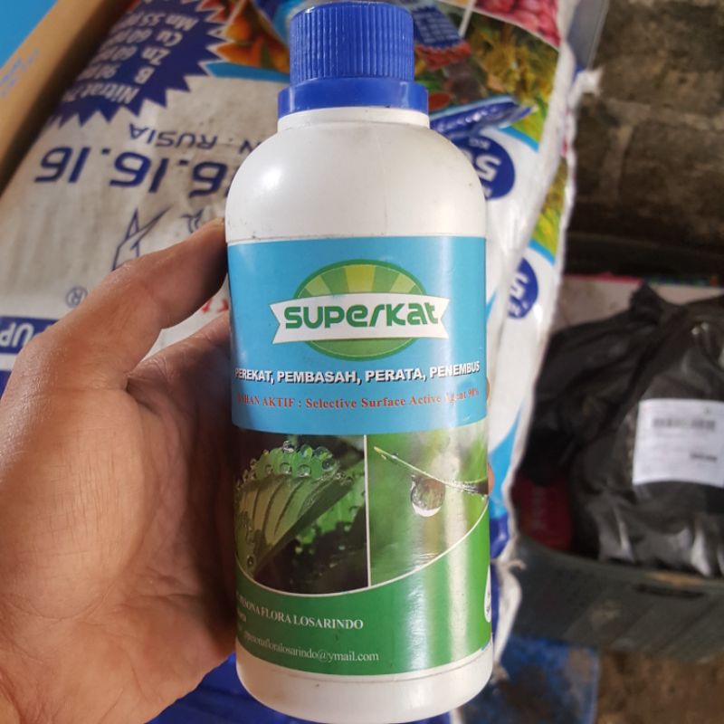 Jual SUPERKAT Perekat Perata Penembus Pestisida dan Pupuk 500ML ...