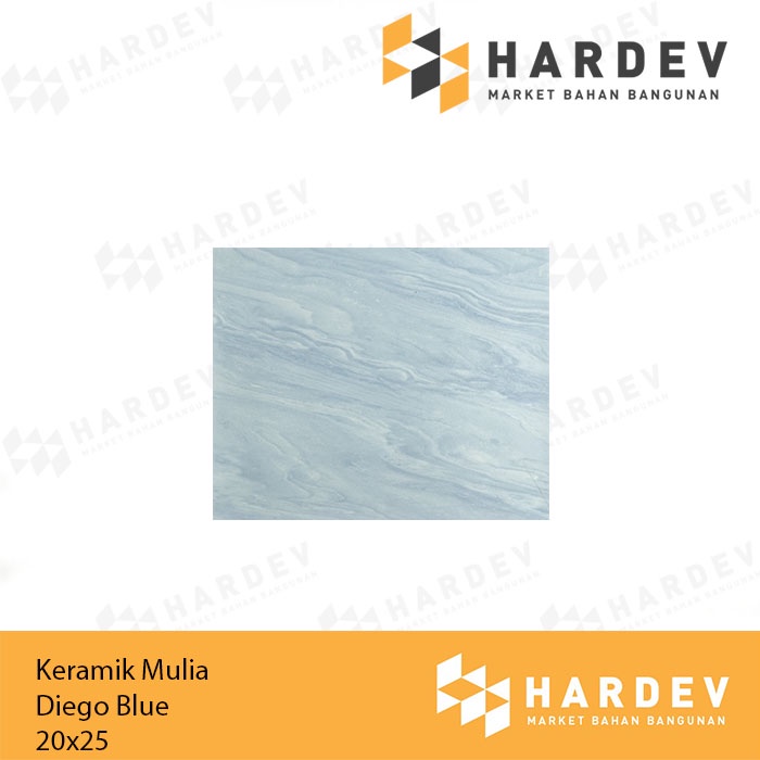 Jual KERAMIK MULIA 20X25 DIEGO BLUE KW1 | Shopee Indonesia
