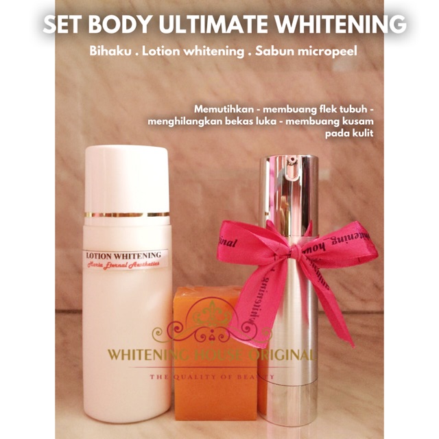 Jual SET BODY PEMUTIH AMPUH ( ULTIMATE ) | Shopee Indonesia