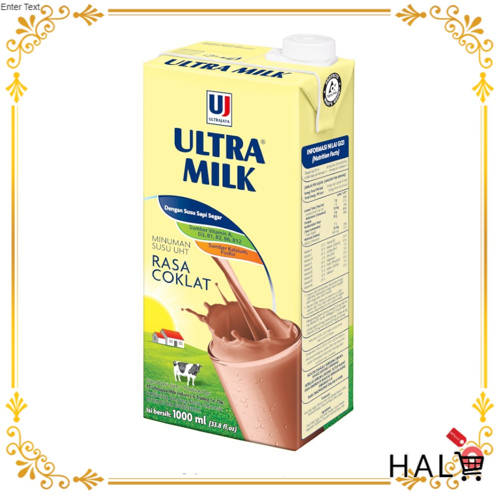 Jual ULTRA MILK CHOCOLATE 1000 ML | Shopee Indonesia
