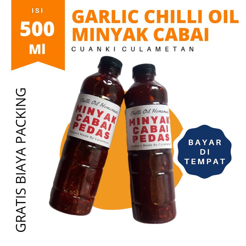 Jual Chilli Oil plus, murah 500 mill minyak cabe sauce dimsum | Shopee ...