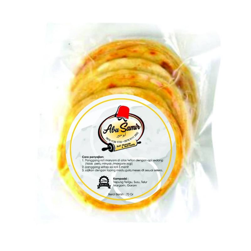 Jual Roti Maryam original /Roti Canai , 1 pack isi 5 | Shopee Indonesia