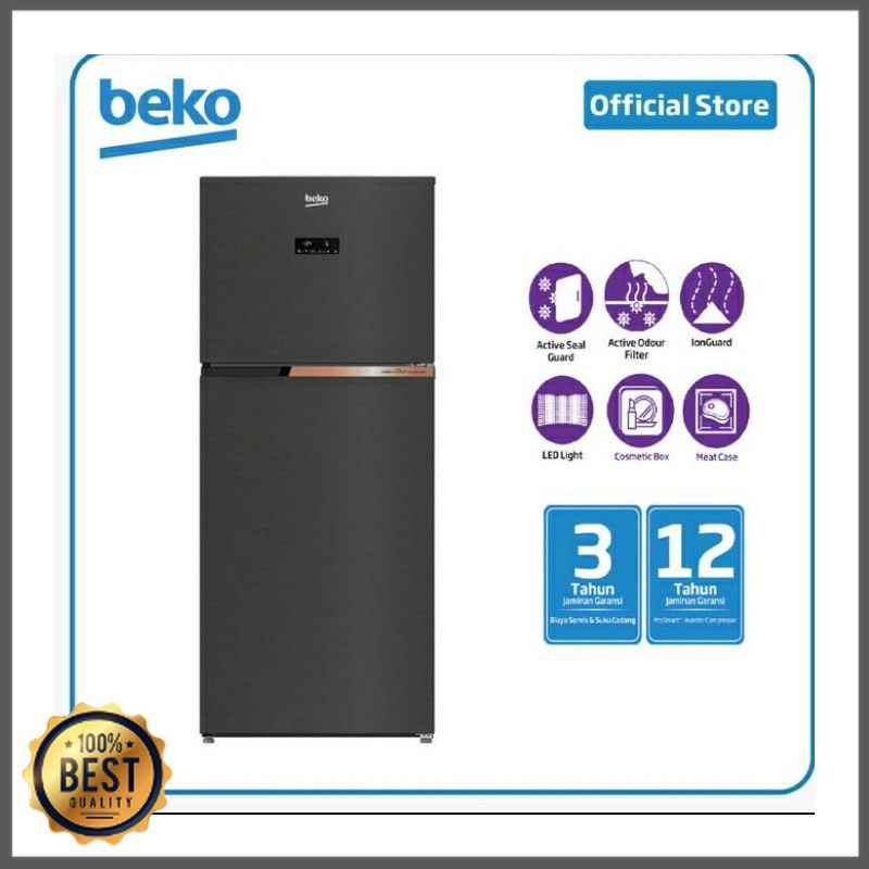 Jual Beko kulkas 2 pintu RDNT 401E50VK 400 liter | Shopee Indonesia