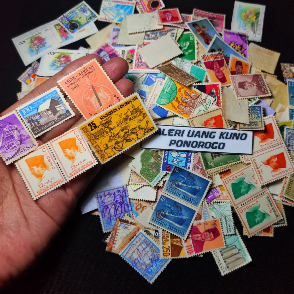 Jual Prangko lama Indonesia campur /prangko kuno indonesia | Shopee ...