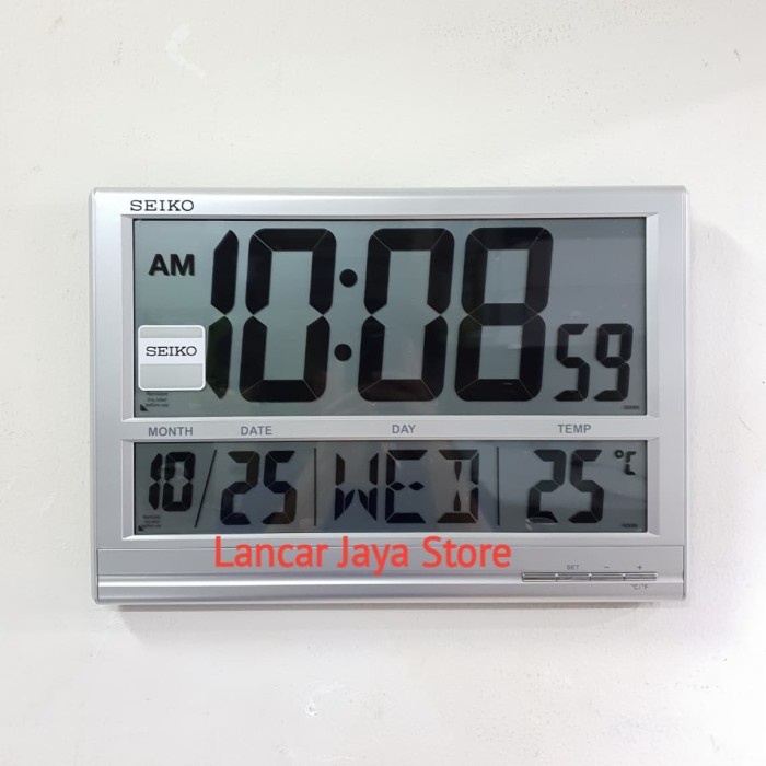 Jual JAM DIGITAL SEIKO / JAM MEJA DIGITAL SEIKO QHL080S ORIGINAL ...