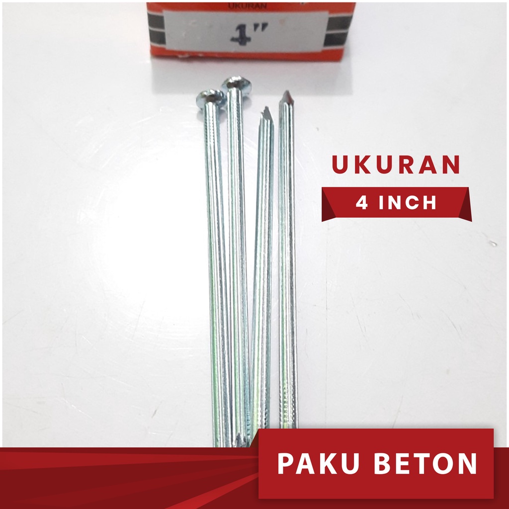 Jual PAKU / PAKU BETON / PAKU TEMBOK / PAKU BETON GALVANIS 1 2 3 4 INCH ...