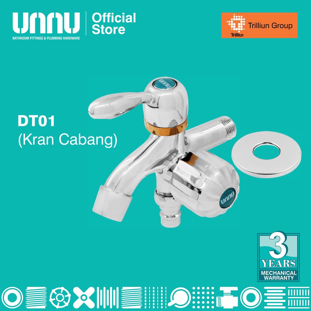 Jual UNNU Kran Cabang - DT01 1/2" | Shopee Indonesia