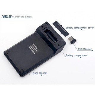 Jual Wireless Keypad Numeric Taffware i120 2.4Ghz Numpad Portable 10 ...