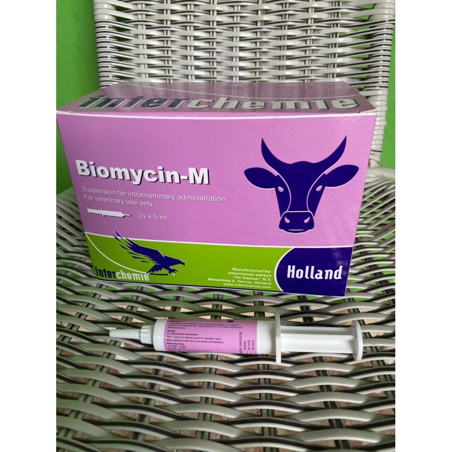 Jual BIOMYCIN M 1BOX (ISI 24) -obat mastitis sapi kamibing masa laktasi | Shopee Indonesia