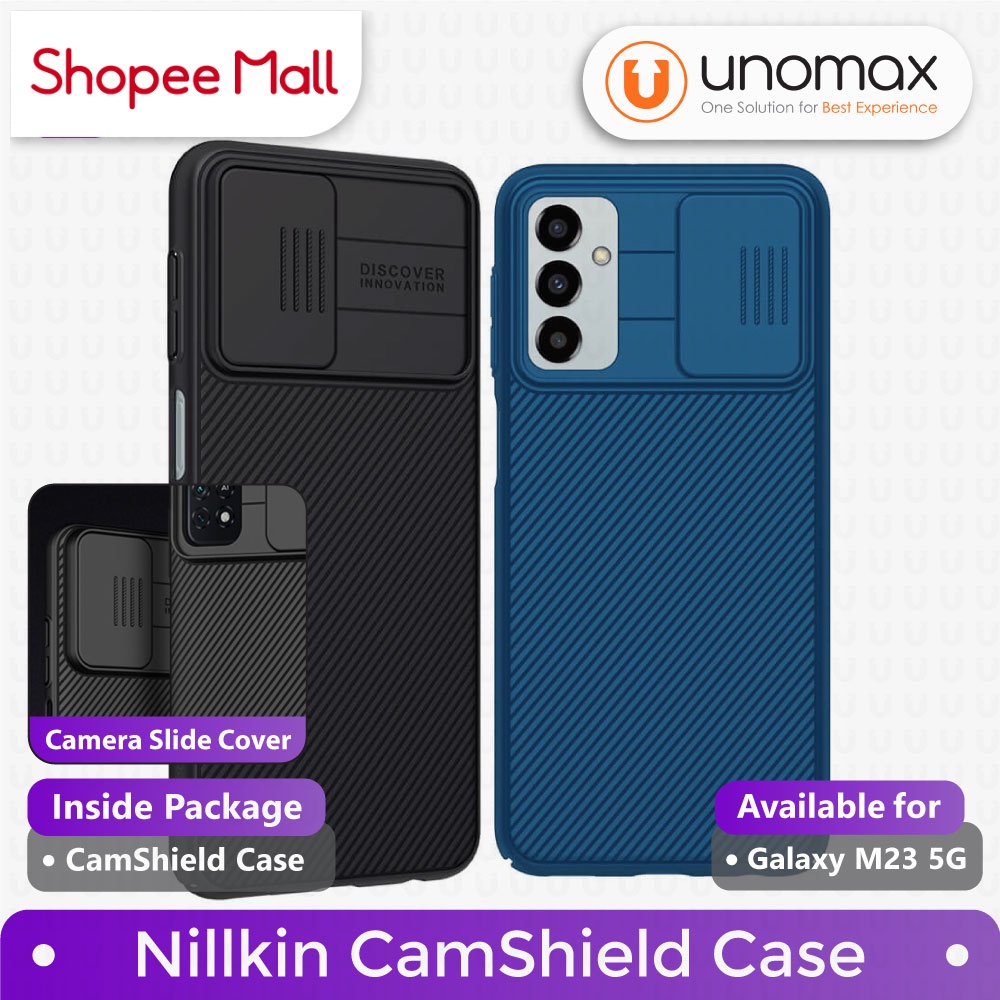Jual Case Samsung Galaxy M23 5G Nillkin CamShield Camera Cover Slide ...