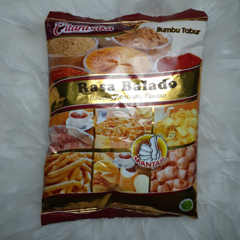 Jual Bumbu Tabur Rasa Balado Original Merk CITARASAKU Sidoarjo, Mantab ...