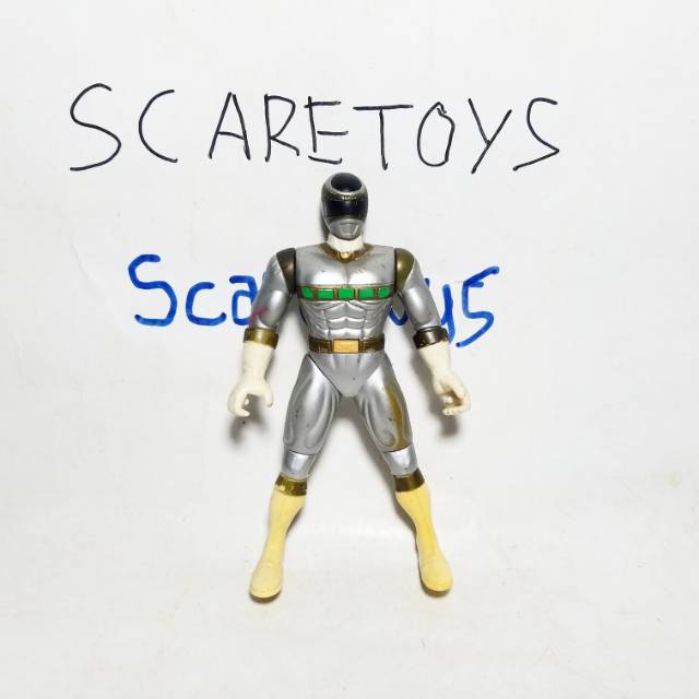 Jual Silver Mega Launching Power Rangers In Space - Sentai megaranger ...