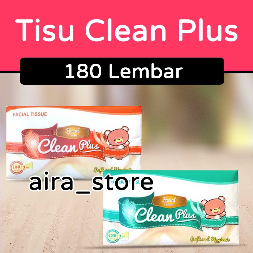 Jual Tisu Clean Plus Softpack - 180 sheets | Shopee Indonesia