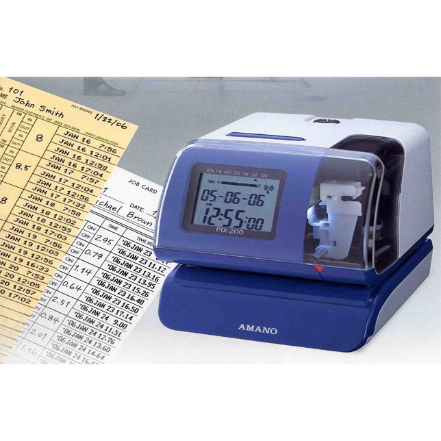 Jual Mesin Absensi Amano PIX-200 | Shopee Indonesia