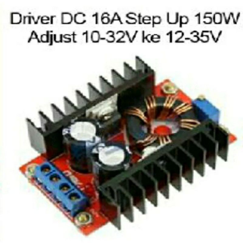 Jual Step UP Modul Power Supply 16A 12V-36V DC - DC | Shopee Indonesia