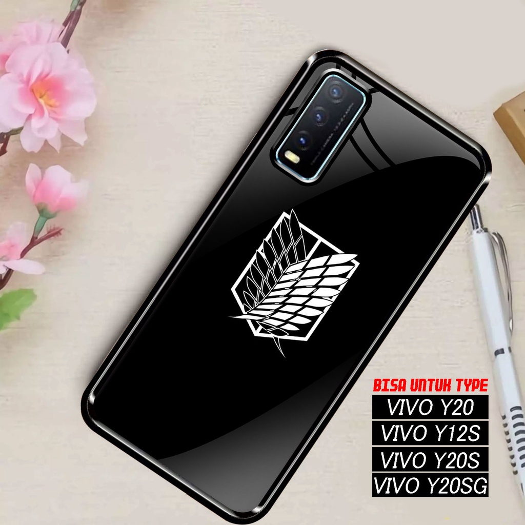 Jual CA Case Hardcase Vivo Y20 Y12S Y20S Y20S G Glossy Motif Logo AOT ...
