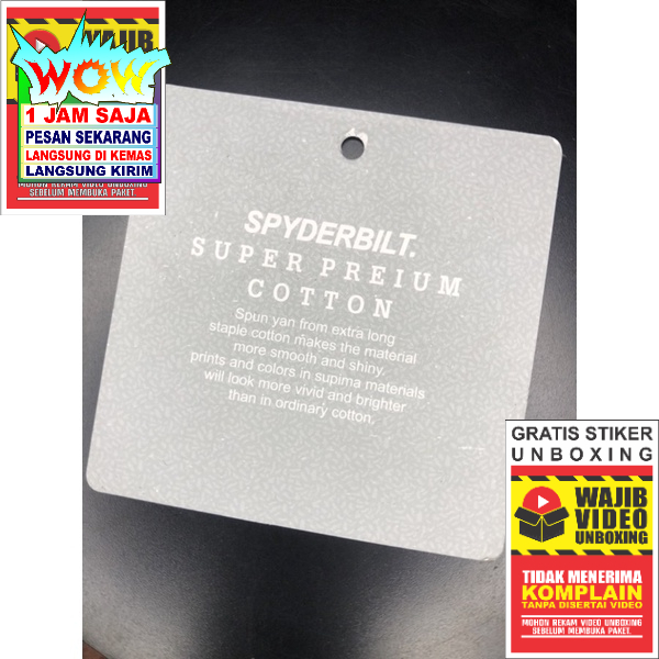 Jual SPYDERBILT LABEL TAG HANGTAG NAME TAG PRICE TAG CO 1X DI KIRIM ...