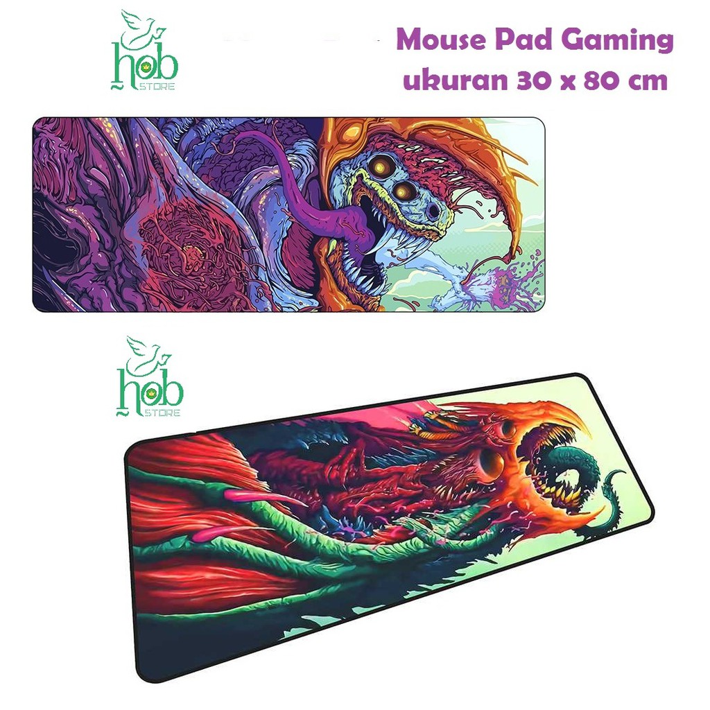 Jual Mousepad Besar Lebar Gaming Mouse Pad Rubber Barong 02 uk 80 x 30 ...