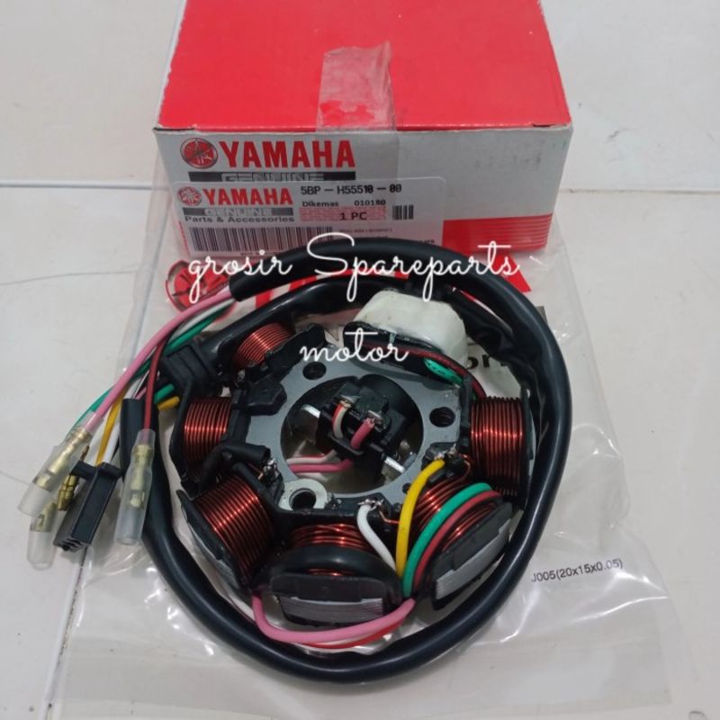 Jual SPULL SPUL ASSY STATOR COMP PULSER YAMAHA SCORPIO SCOORPIO Z 5BP | Shopee Indonesia