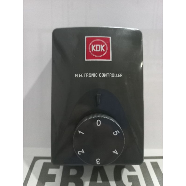Jual Regulator ceiling fan kdk Speed control Kdk ceiling fan WZ56P Dark ...