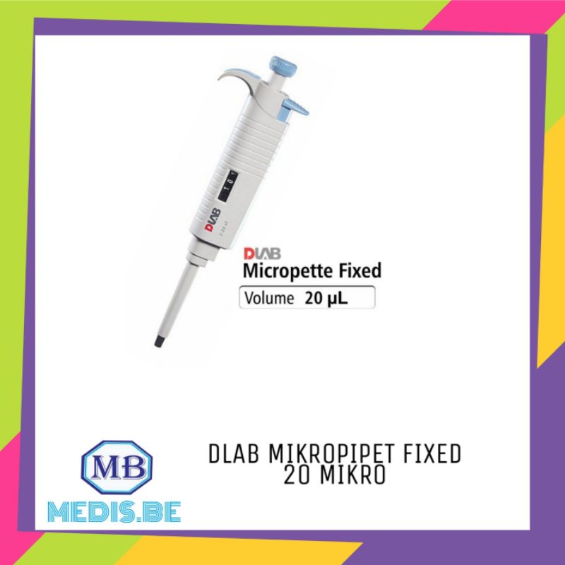 Jual MIKROPIPET DLAB FIXED 20 MIKRO | Shopee Indonesia