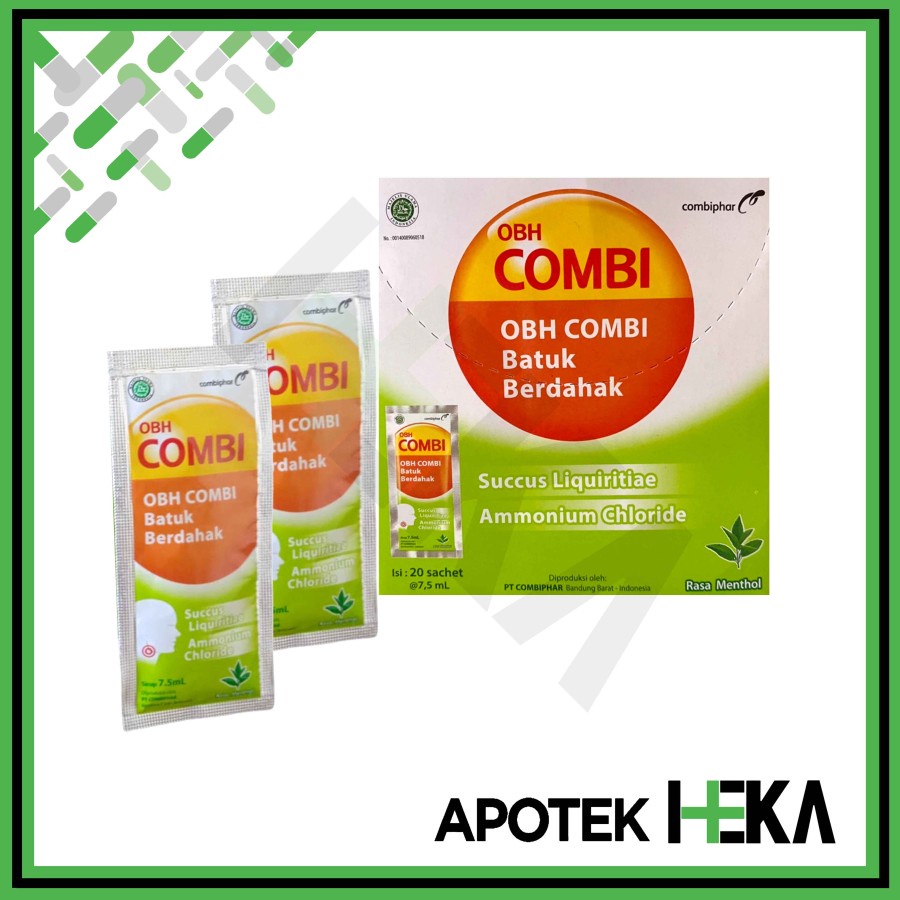 Jual OBH Combi Sachet Box isi 20 Sachet - Obat Batuk Berdahak (BANDUNG ...