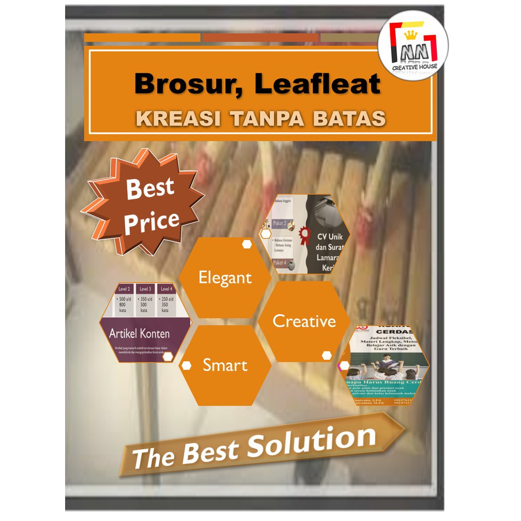 Jual Desain Brosur, Leafleat, Pamflet | Shopee Indonesia