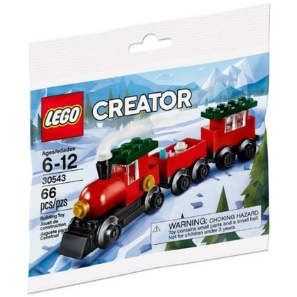 Jual LEGO Creator - 30543 Christmas Train Polybag Building Kid Toy Engine Lokomotif Play Town ...