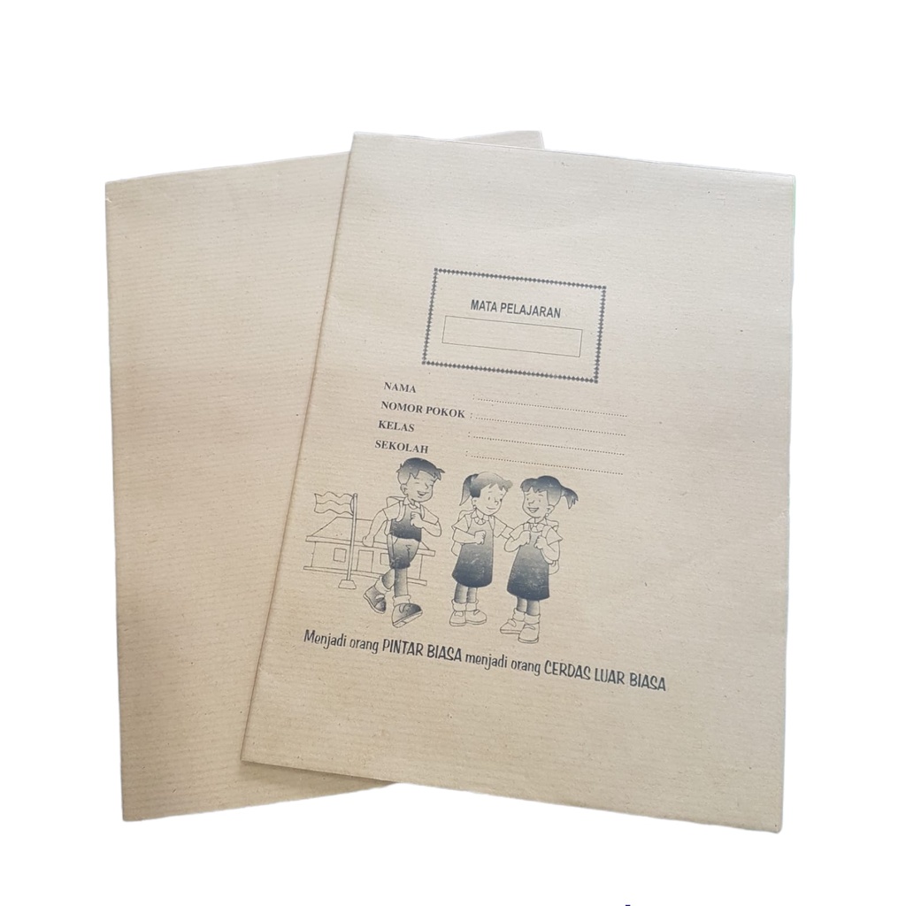Jual Sampul kertas buku tulis biasa ukuran kwarto/SIDU (10 lembar ... Jual Sampul kertas buku tulis biasa ukuran kwarto/SIDU (10 lembar ...