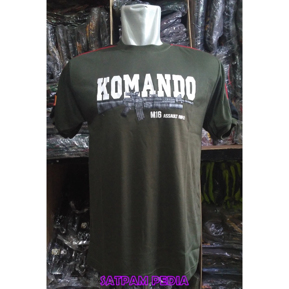 Jual Kaos Komando Kombinasi - Kaos Komando | Shopee Indonesia
