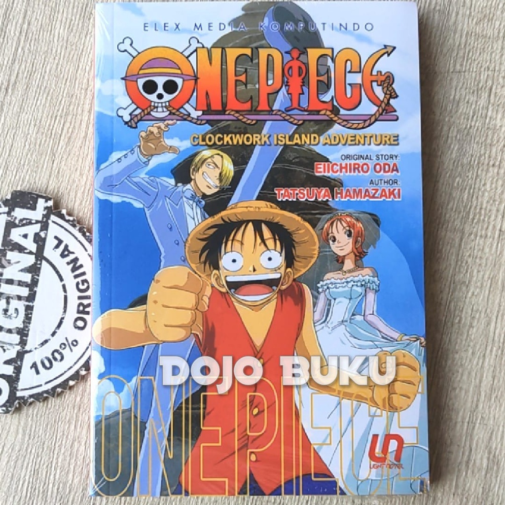 Jual Light Novel One Piece Clockwork Island Adventure by Eiichiro Oda ...