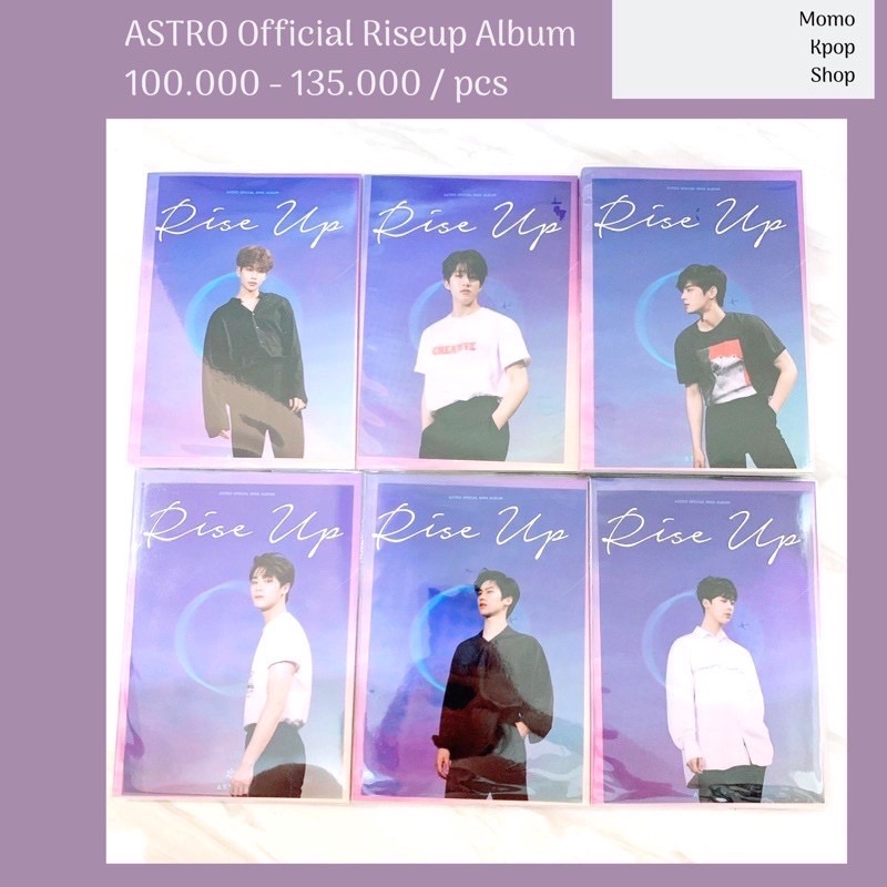 Jual ASTRO Official Rise Up Album only | Shopee Indonesia