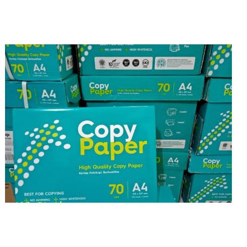 Jual [KERTAS] - Kertas HVS Copy Paper Blue A4/F4 70 gr | Shopee Indonesia