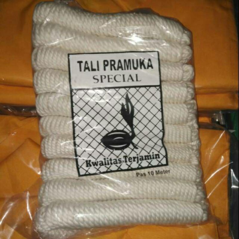 Jual Tali Pramuka 10M 1 pak isi 10biji serat | Shopee Indonesia