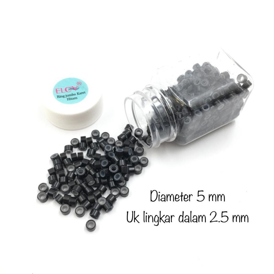 Jual Ring Karet Hitam | Shopee Indonesia