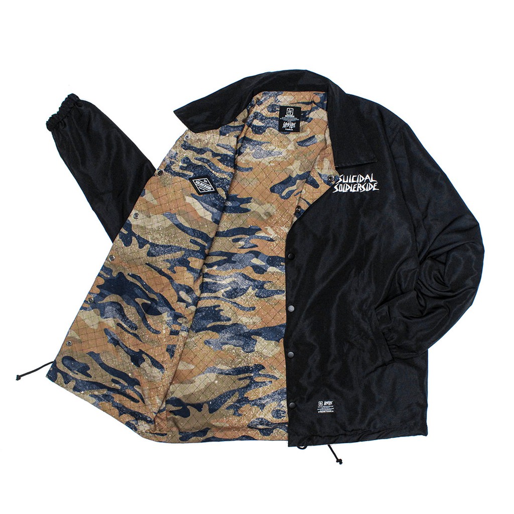 Jual Soldierside Coach Jacket Hitam 2in1 Style TRASH BrownBlueCamo 149 ...