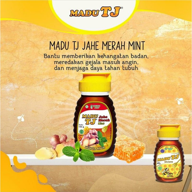 Jual Madu TJ Jahe Merah MINT 150 ml | Shopee Indonesia