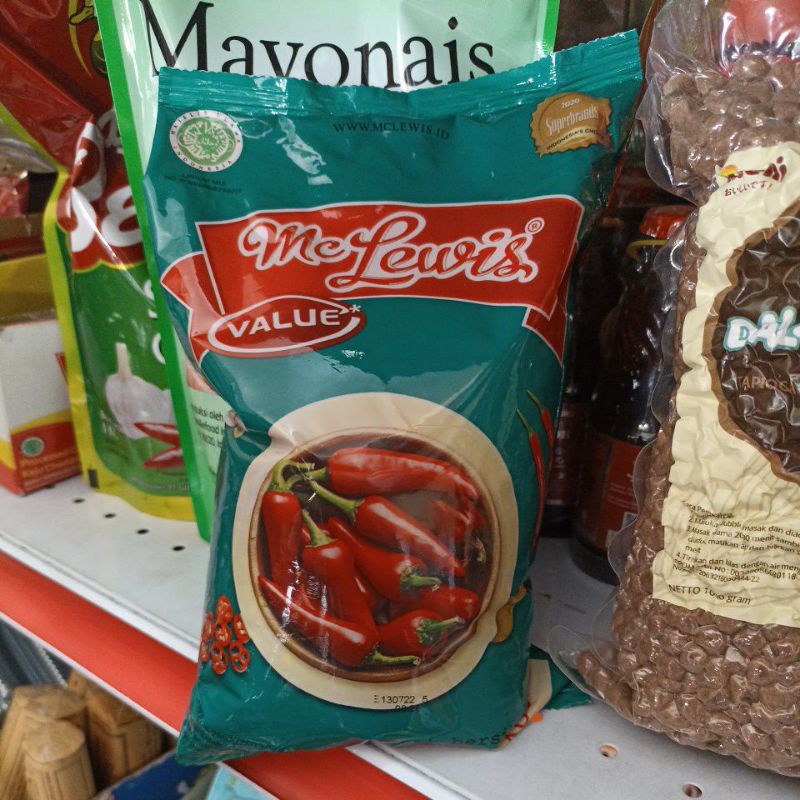 Jual saos cabe / Chili sauce MC Lewis 1kg | Shopee Indonesia