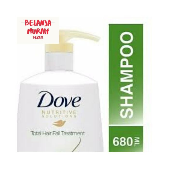 Jual Shampoo Dove 680ml Total Hair Fall Treatment Shampo Sampo Anti ...